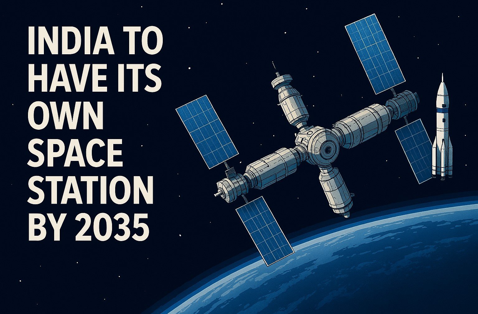 India Charts Bold Course to Launch Its Own Space Station by 2035 ...